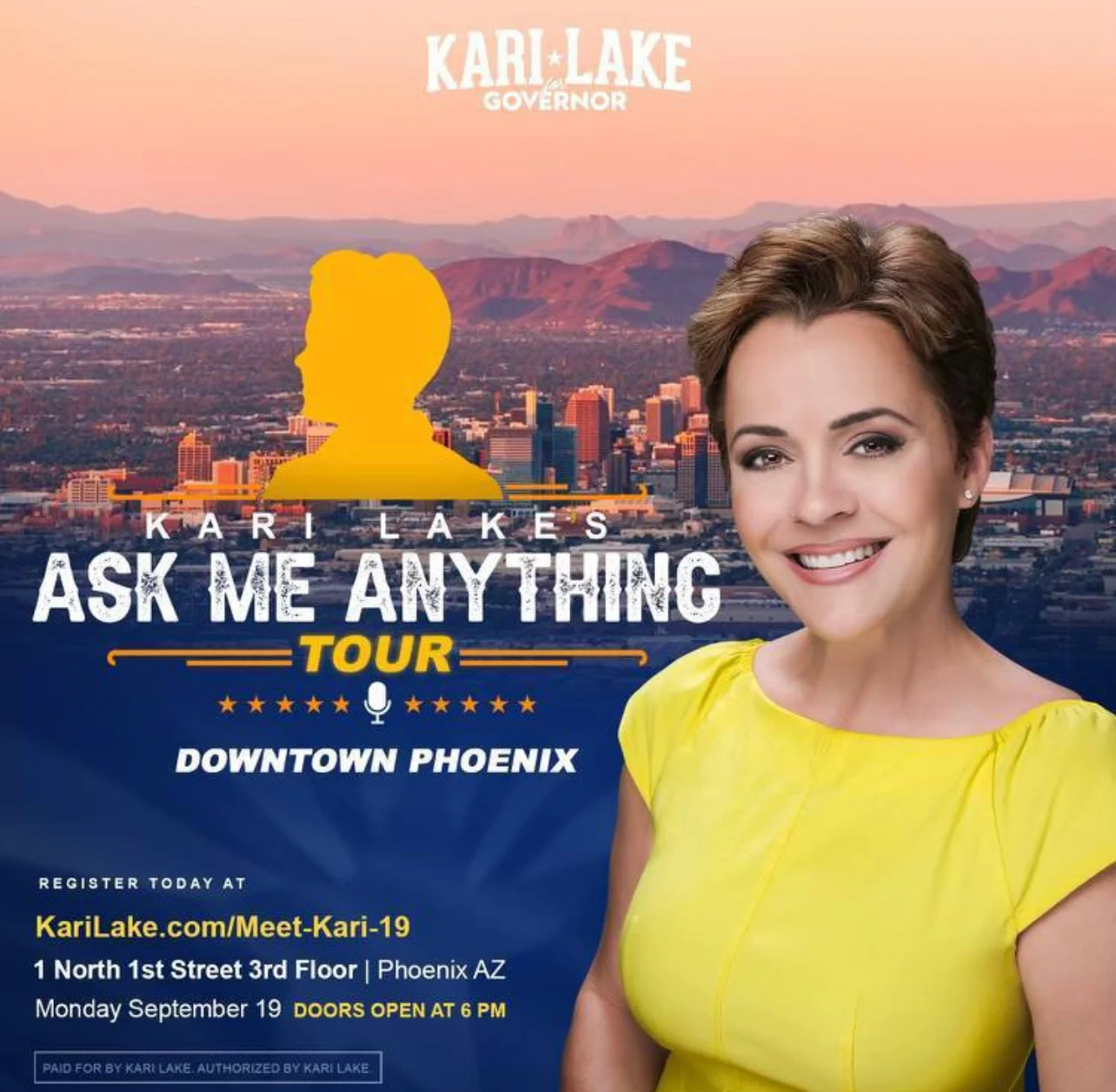 WATCH LIVE: Fearless Gubernatorial Candidate Kari Lake Launches ‘Ask Me ...